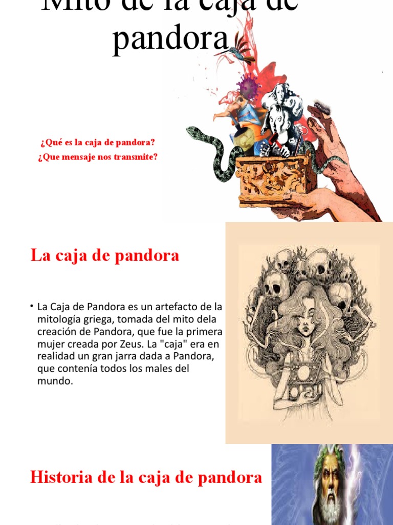 Mito de la Caja de Pandora: Historia y Significado | PDF