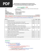 Study Habits Questionnaire | PDF | Communication | Cognition