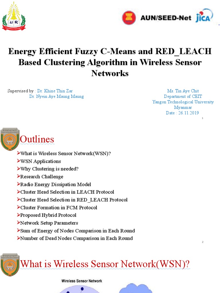 RED LEACH Based Algorithm For WSN | PDF | Wireless Sensor Network | Computer Engineering