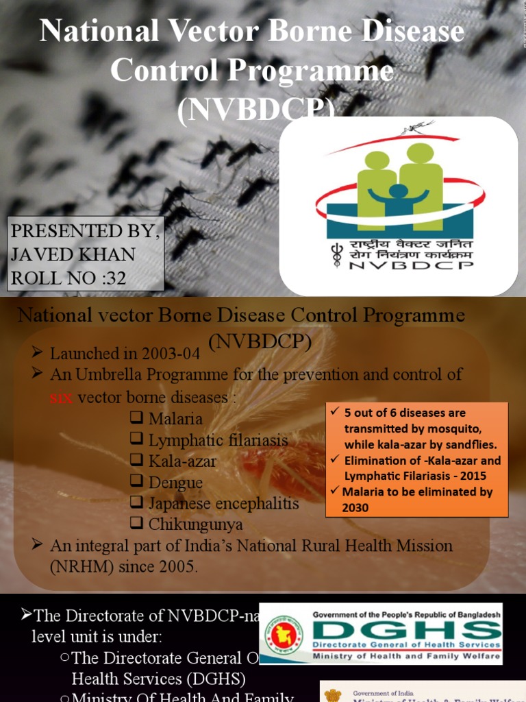 National Vector Borne Disease Control Programme (NVBDCP) : Presented By ...