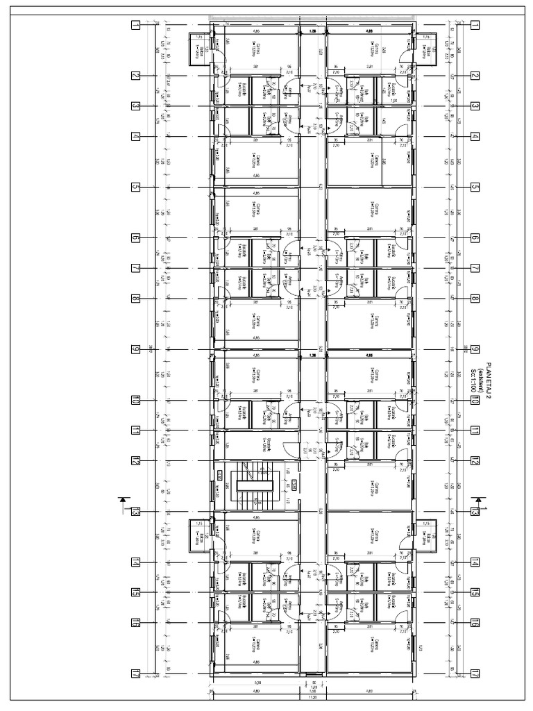 Plan Etaj 2 PDF | PDF
