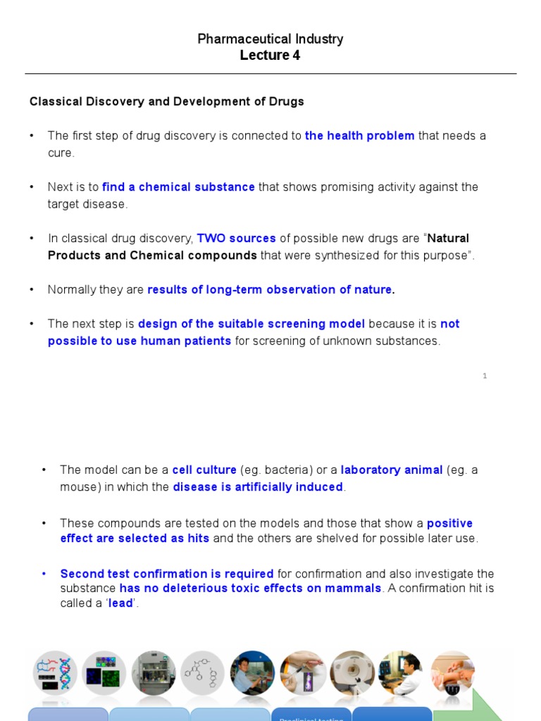 Pharmaceutical Industry: The Health Problem | PDF | High Throughput ...