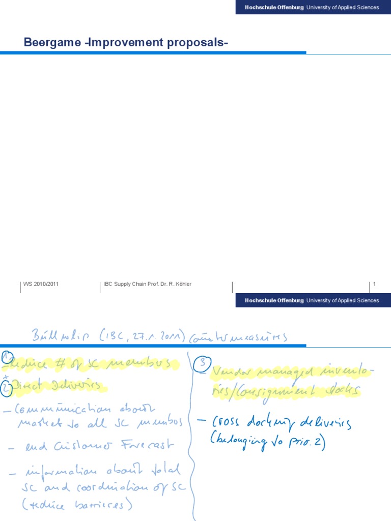 IBC Charts From Sessions | PDF | Supply Chain Management | Corporations