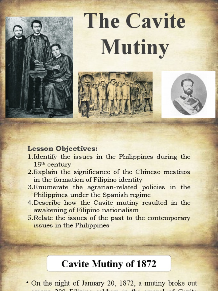 Lesson 4 The Cavite Mutiny | PDF | Spanish Colonization Of The Americas ...