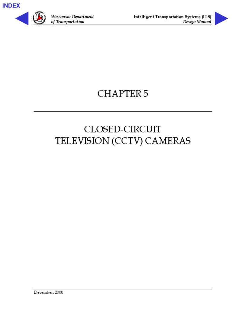 Wisconsin Department of Transportation Design Manual: Intelligent ...