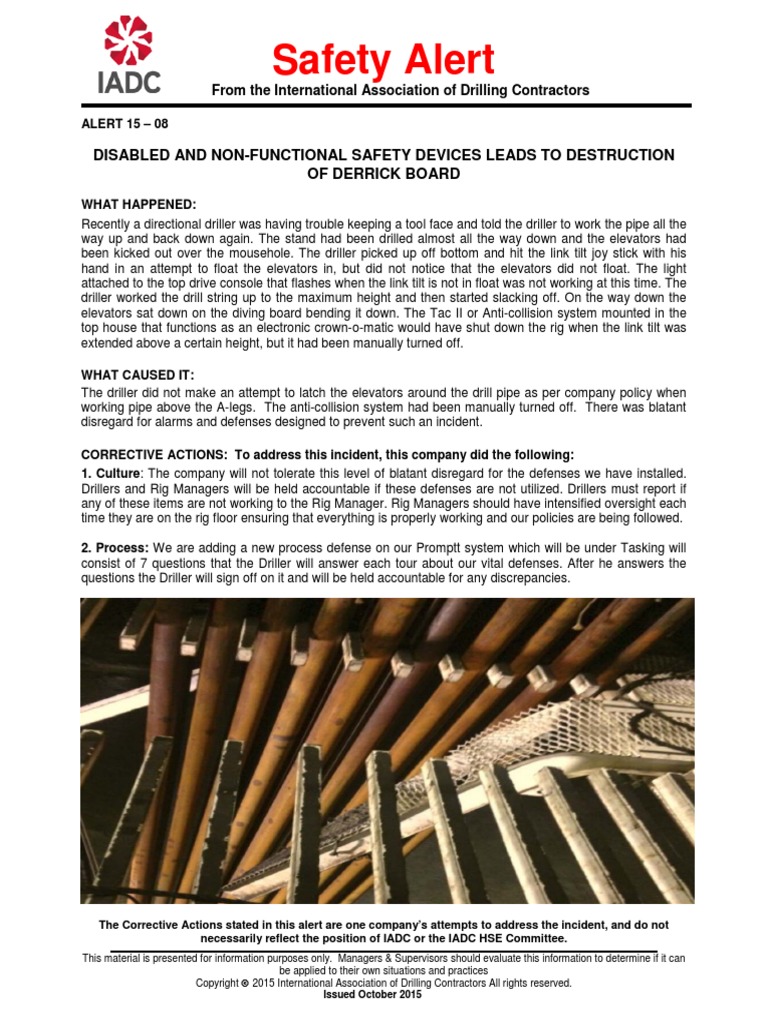 Safety Alert: Disabled and Non-Functional Safety Devices Leads To ...