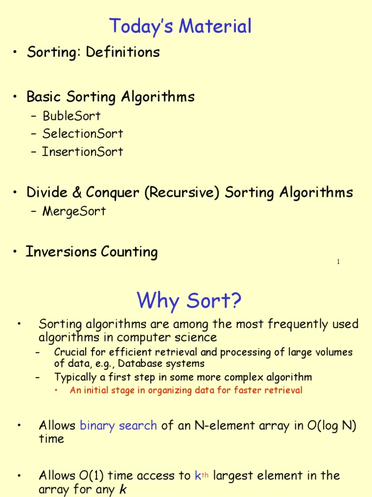04 MergeSort Inversions | PDF | Applied Mathematics | Computer Data