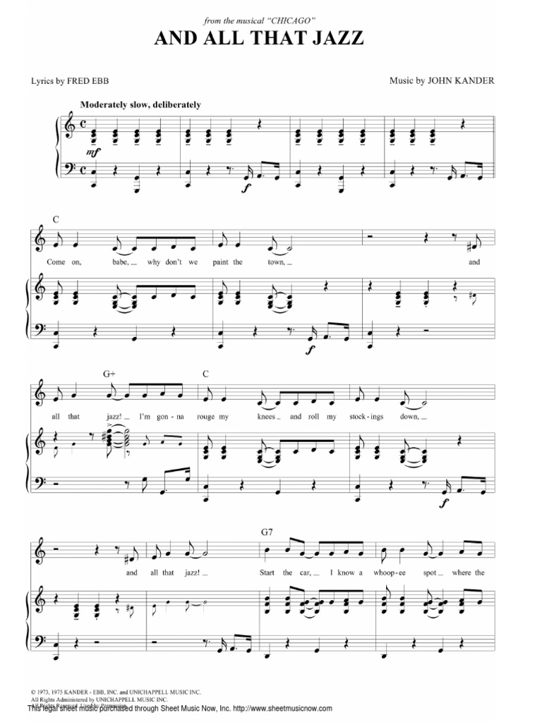 Chicago - The Musical | PDF