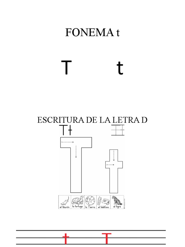 Fonema T | PDF