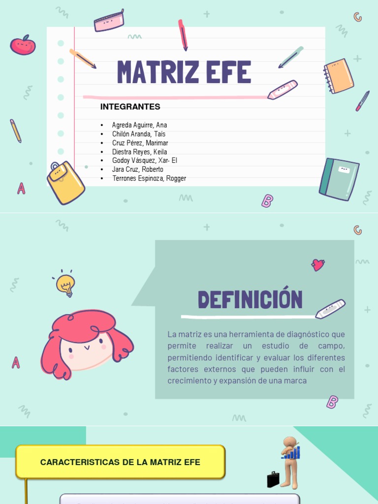 Matriz Efe | PDF | Economias | Business