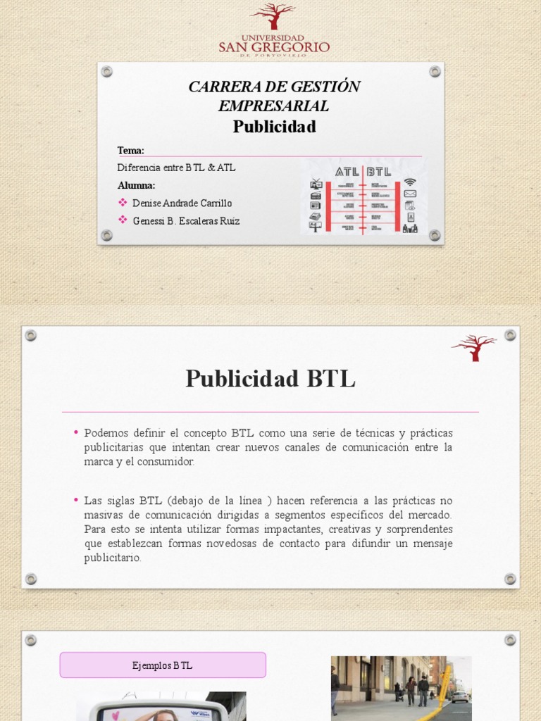 Diferencia Entre BTL y Atl | PDF
