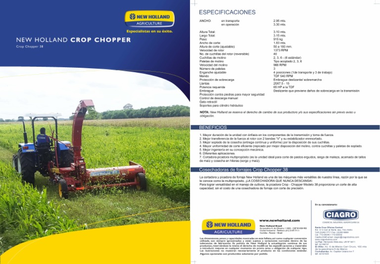 New Holland Crop Chopper 38