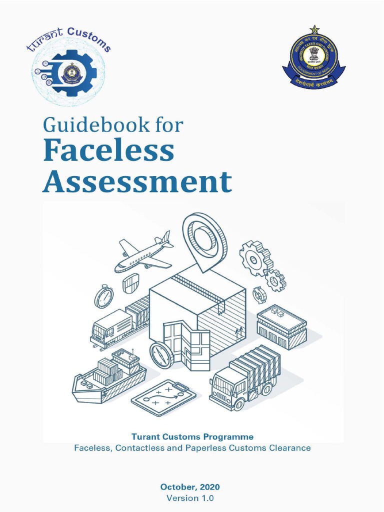 Guidebook Faceless Assessment 29oct2020 | PDF | Customs | Business