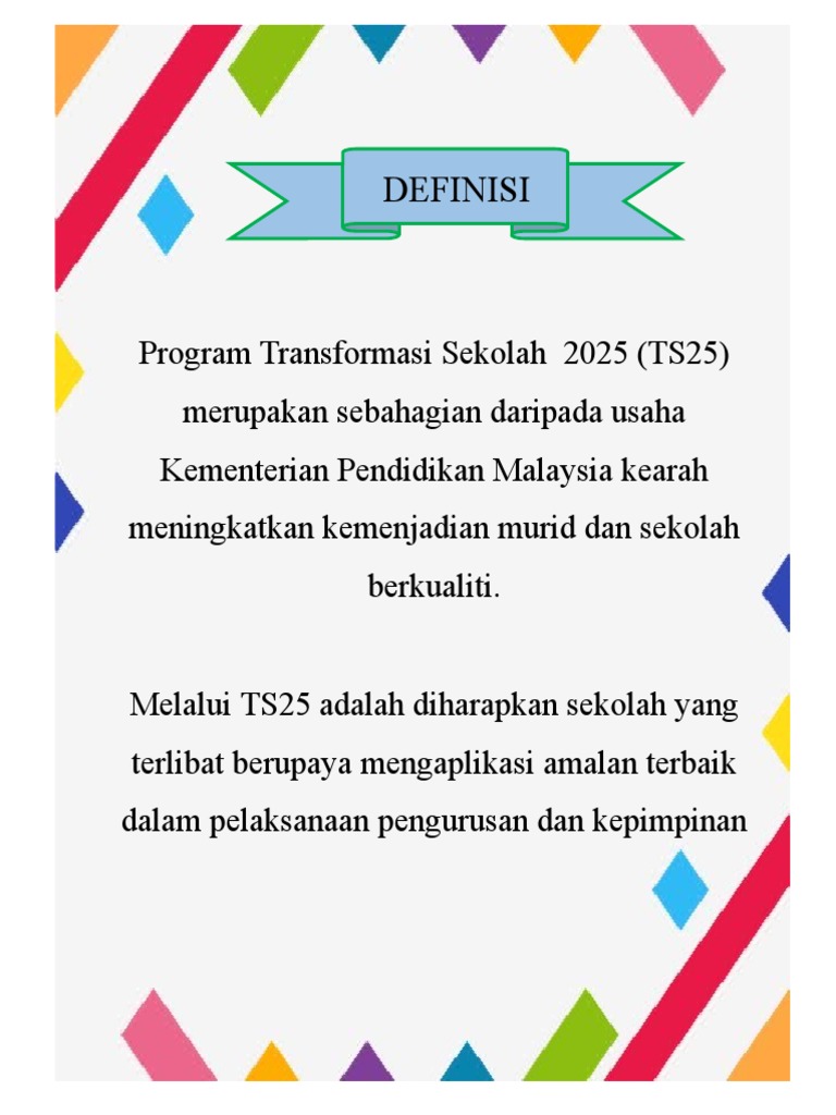 Definisi TS25 | PDF
