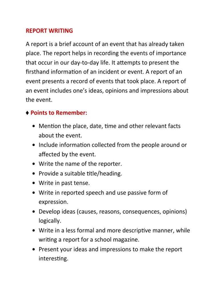 REPORT WRITING-WPS Office | PDF