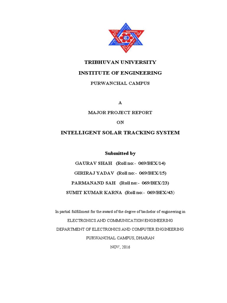 Tribhuvan University Institute of Engineering: Purwanchal Campus | PDF