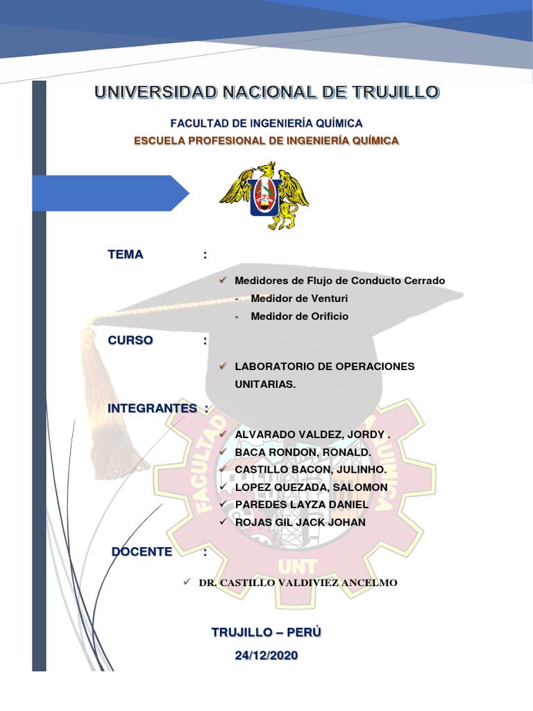 Mediores de Flujo Cerrado | PDF | Descarga (hidrología) | Presión