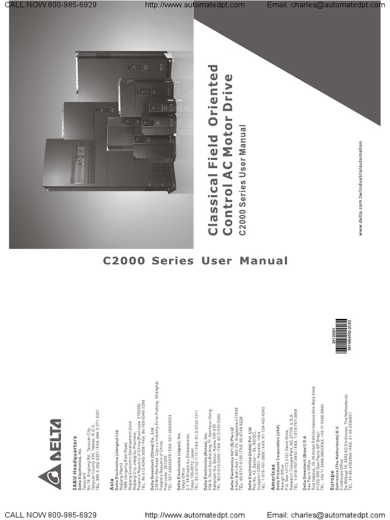 C2000 User Manual PDF | PDF | Electromagnetic Interference | Capacitor