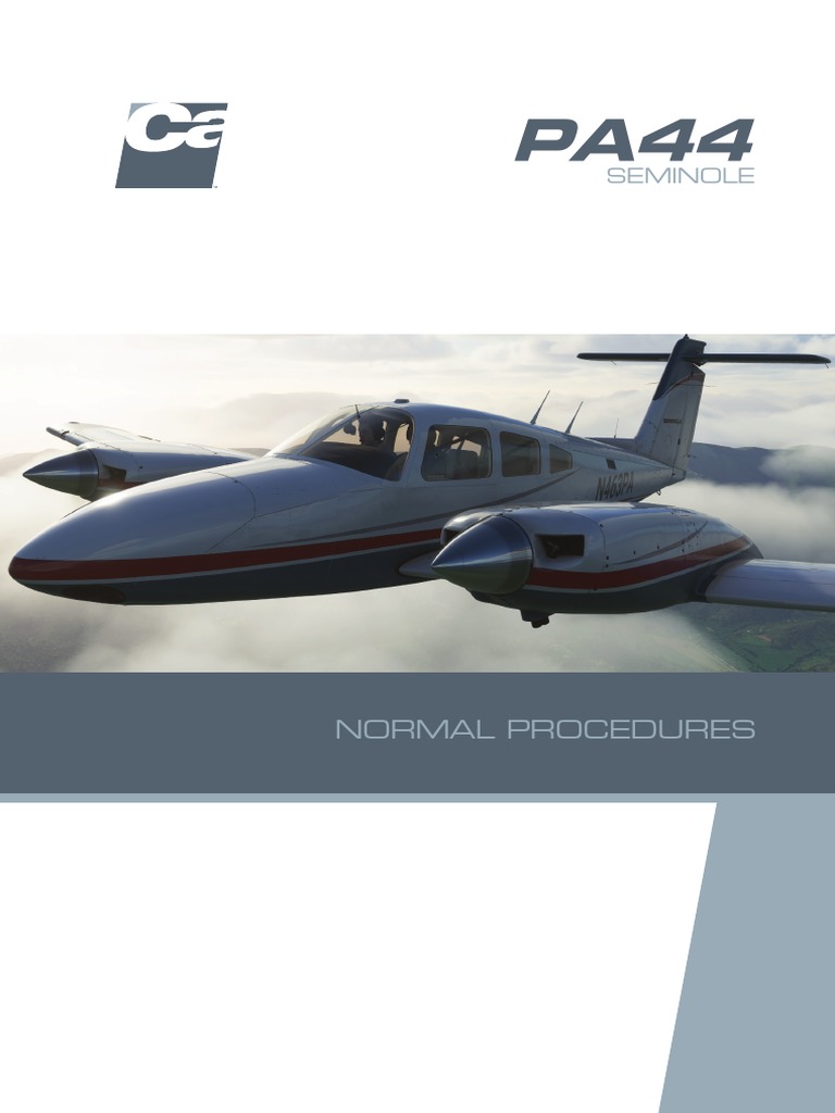 PA44 Seminole Normal Procedures | PDF