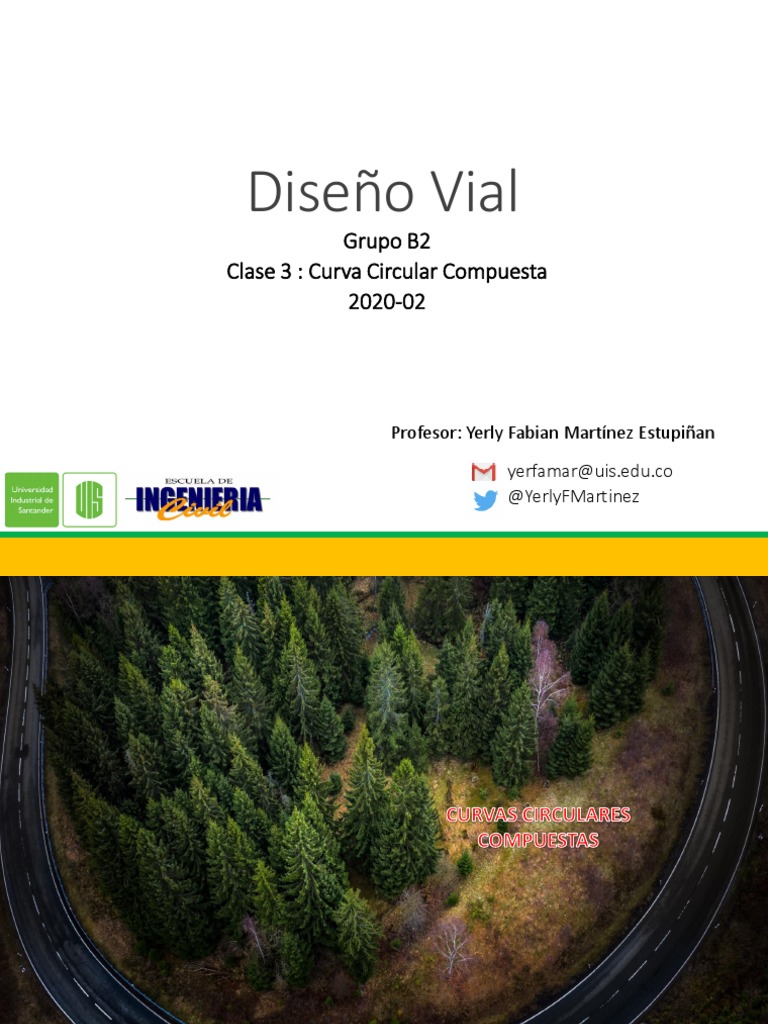 Yerfamar - Clase 3 - Curvas Compuestas PDF | PDF | Curva | Geometría ...