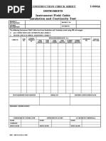 CHECKLIST For Installation of Wires & Cable For Lighting, Small Power ...