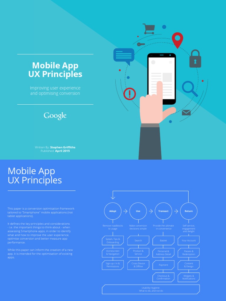 Mobile App UX Principles for Conversion | PDF | Mobile App | Ios