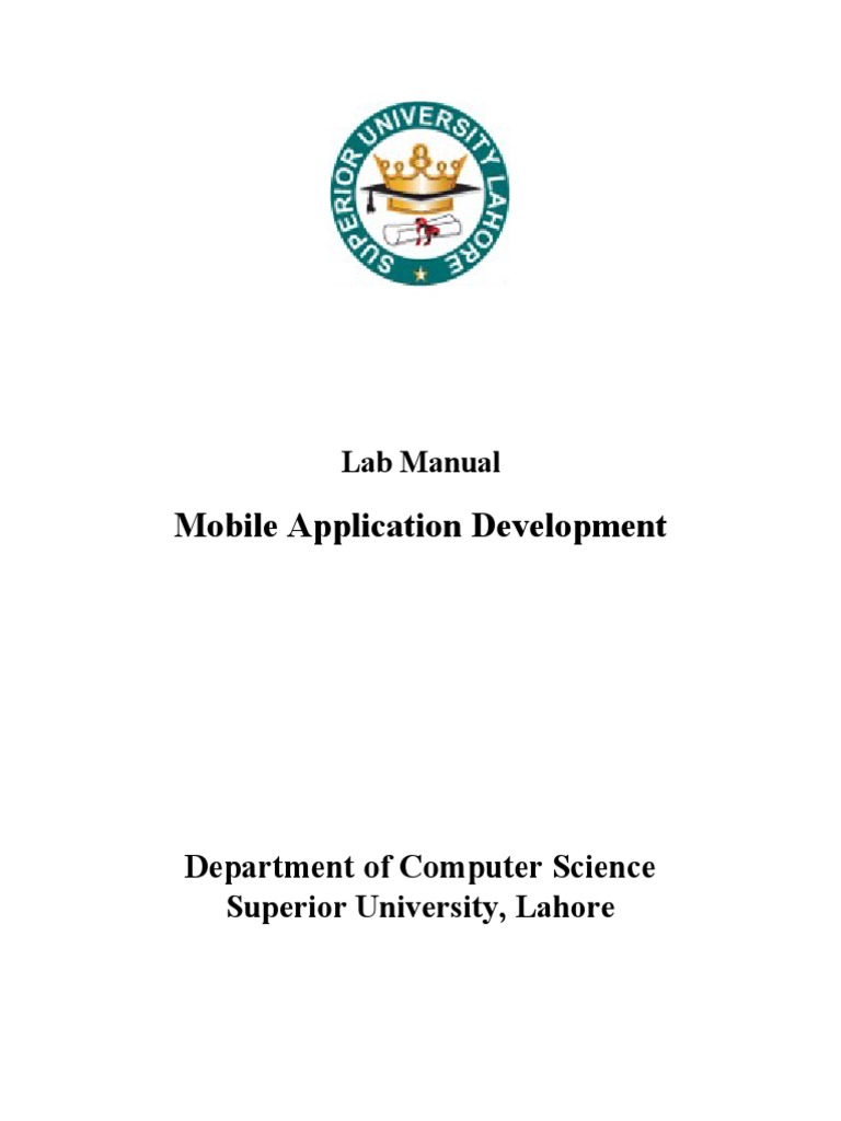 MAD Lab Manual | PDF | Mobile App | User Interface