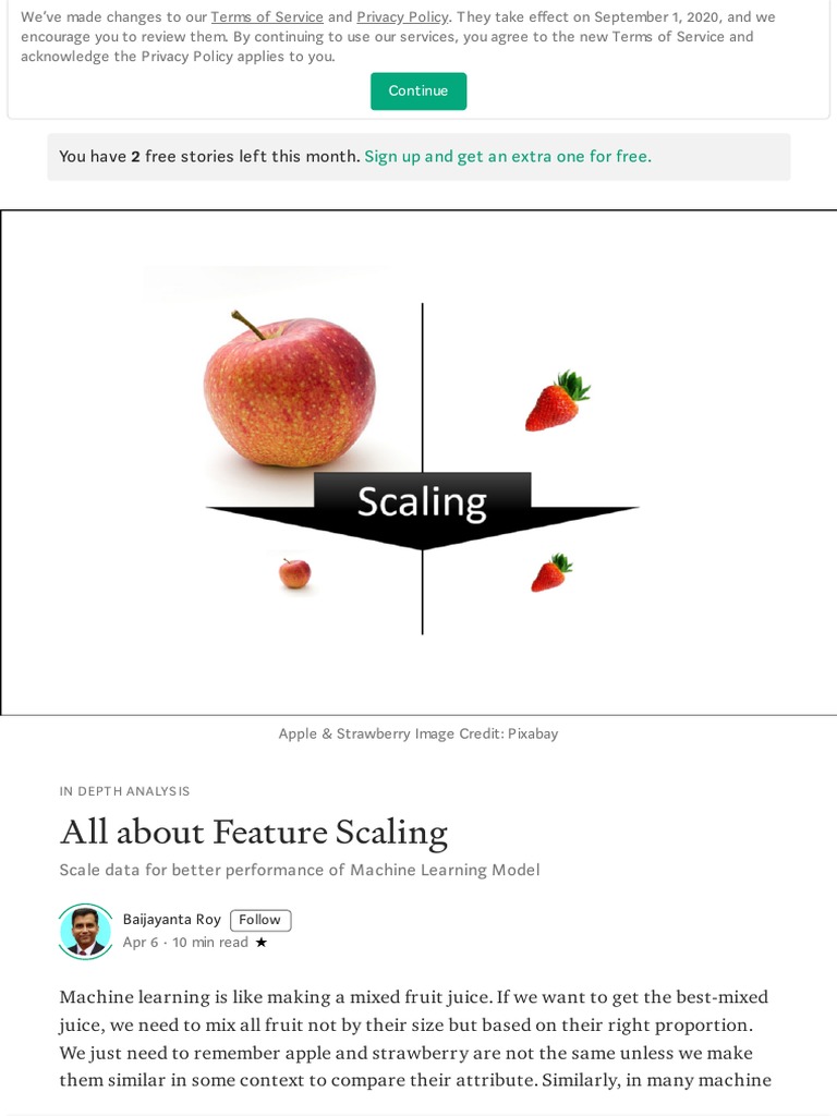 Towards Data Science All About Feature Scaling | PDF | Quartile | Statistics