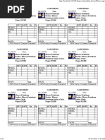Weekly Generator Test Log Template | PDF | Electric Generator | Switch