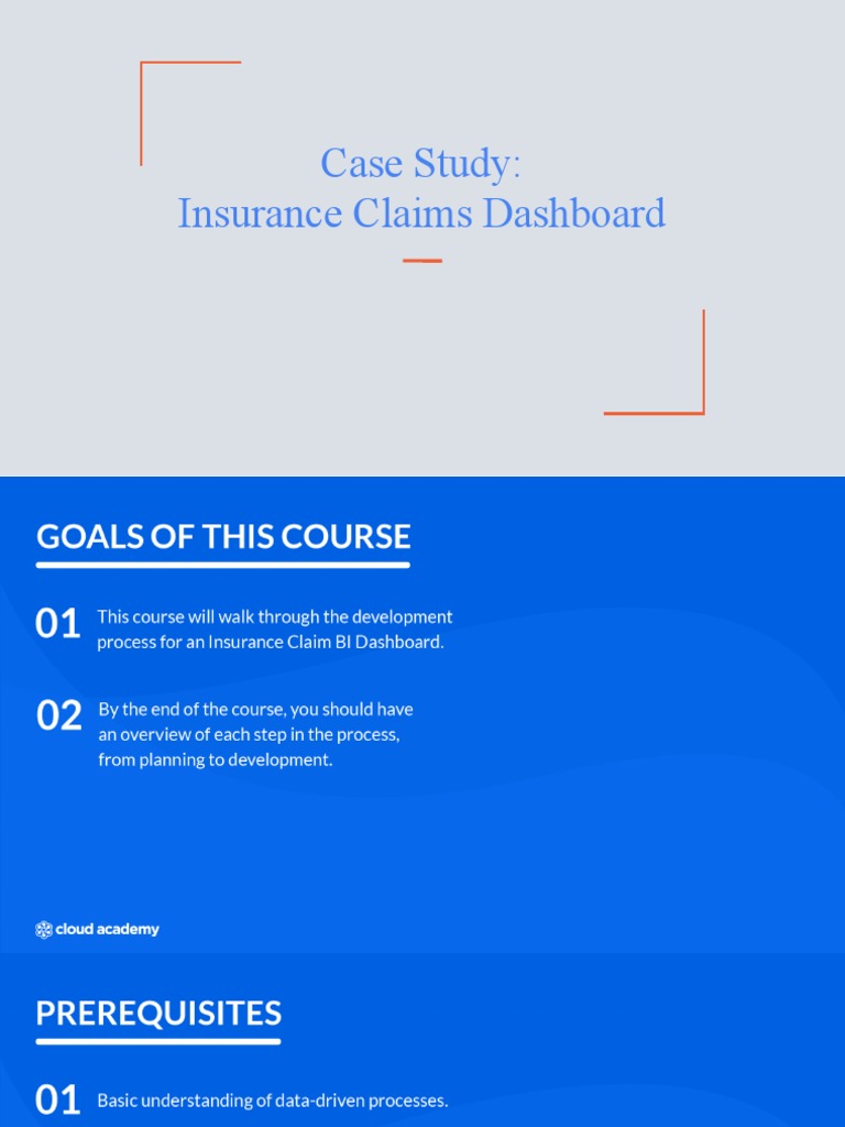 CA - Case Study - Insurance Claims Dashboard-Design Pass 01 | PDF ...
