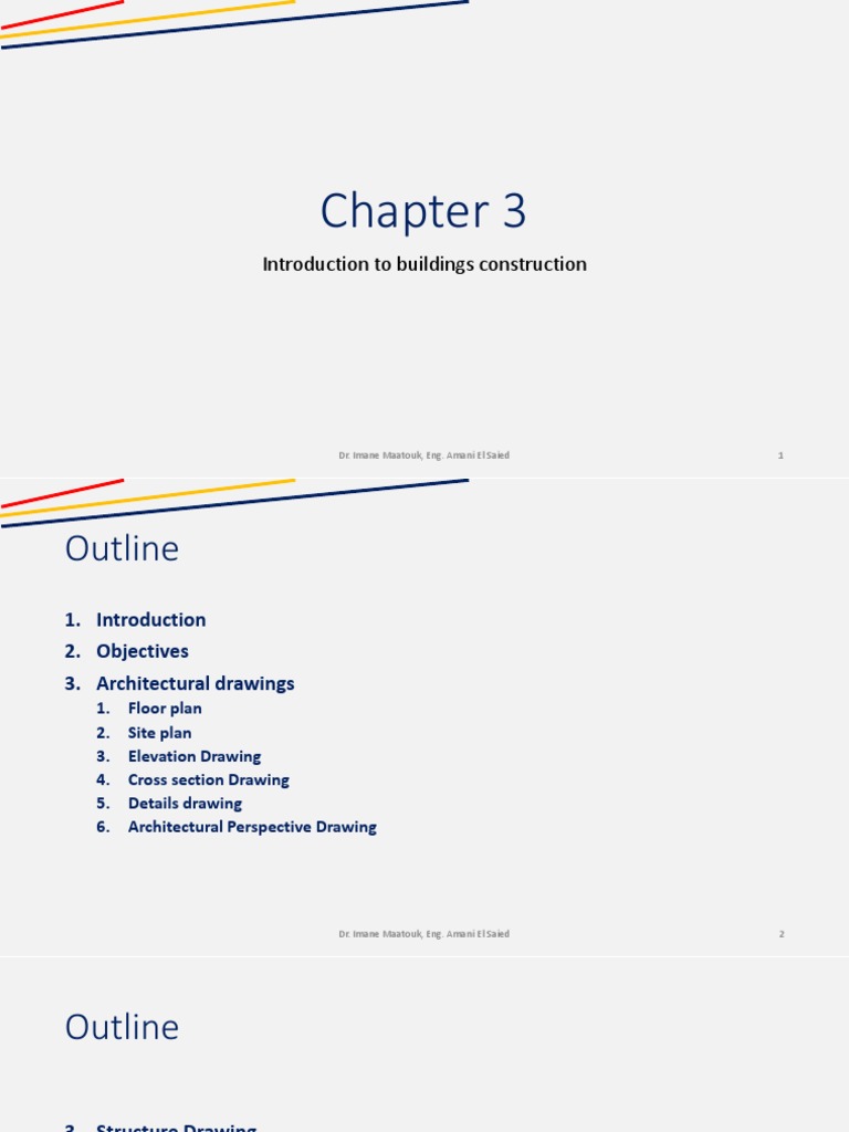 Chapter3. Introduction To Buildings Construction Slides | PDF | Design ...