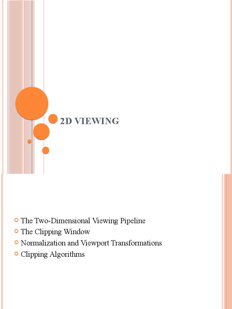 2 Dviewing Pdf 2 D Computer Graphics Cartesian Coordinate System