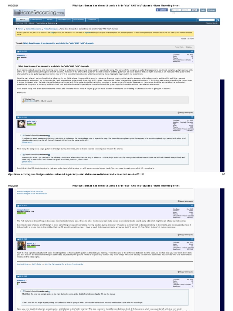 999what Does It Mean If An Element in A Mix Is in The - Side - AND ...