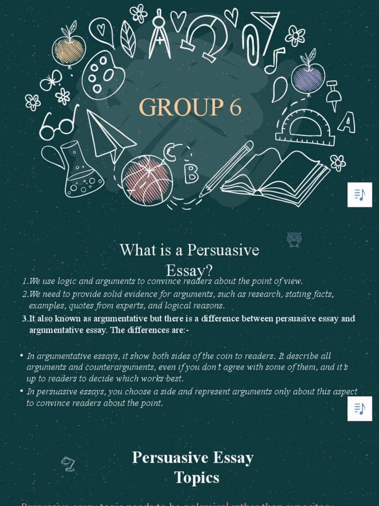 Persuasive Essay Presentation (Latest) | PDF | Essays | Argument