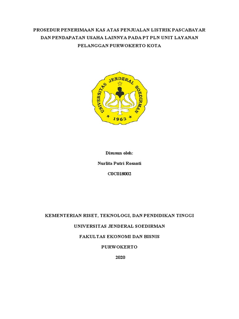 Proposal Pengajuan Judul | PDF