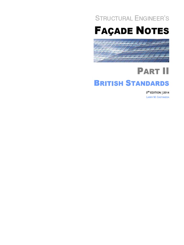 STRUCTURAL ENGINEER’S FAÇADE NOTES - SERVICEABILITY & MOVEMENT | PDF ...