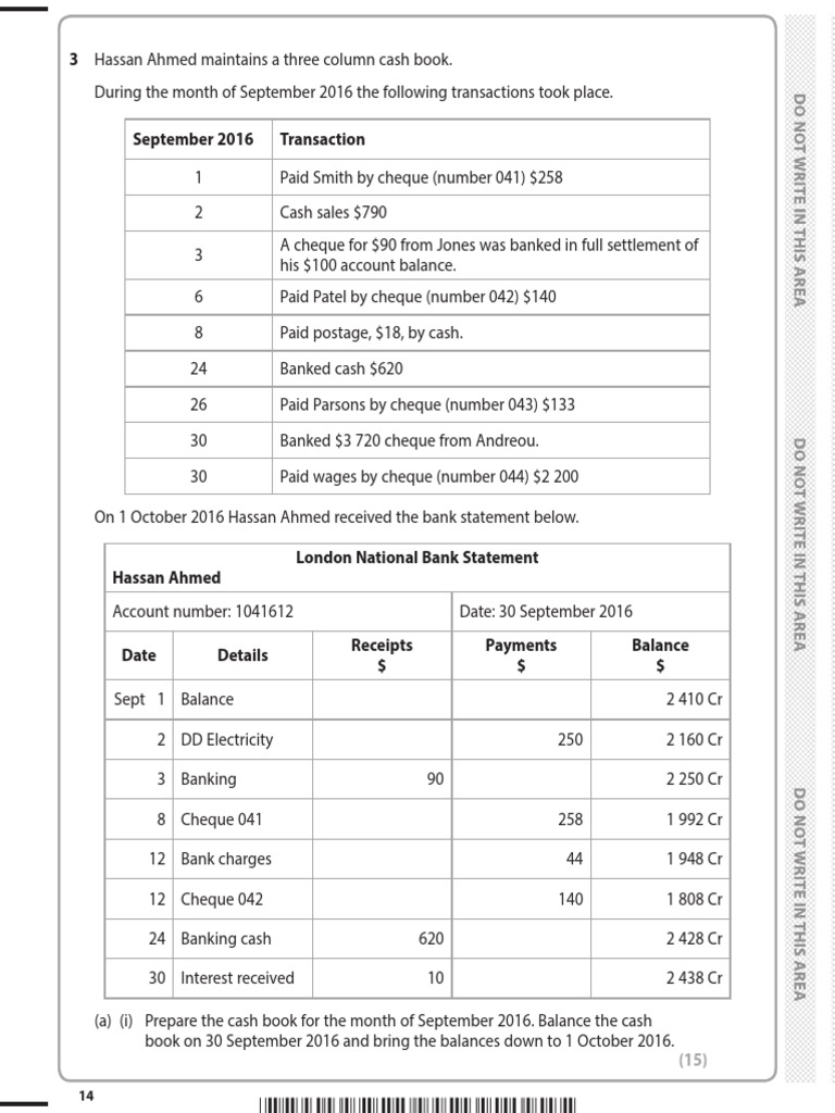 ASE20091 Bank Recon - 2016-12 - P51703A0124 | PDF | Cheque | Payments