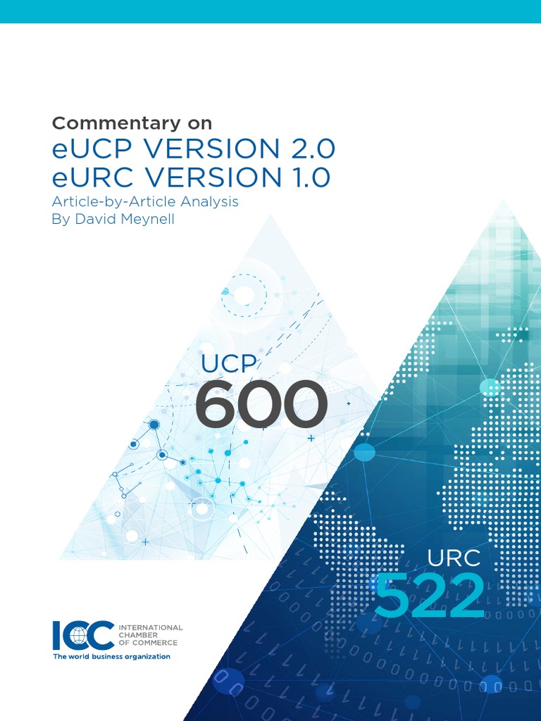 Icc Commentary On Eucp 2 0 and Eurc 1 0 Article by Article Analysis ...