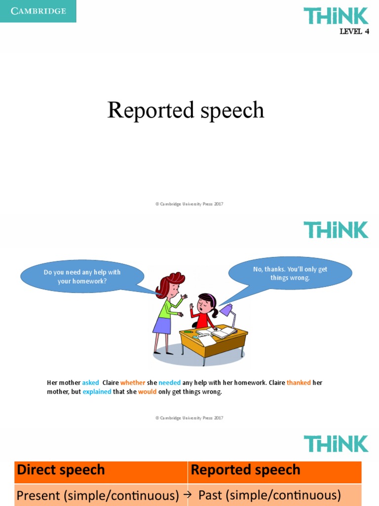 Think - Level - 4 Grammar Presentation 5 | PDF | Question | Grammar