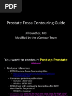 Prostate Fossa Contouring Guide | PDF | Prostate | Urinary Bladder