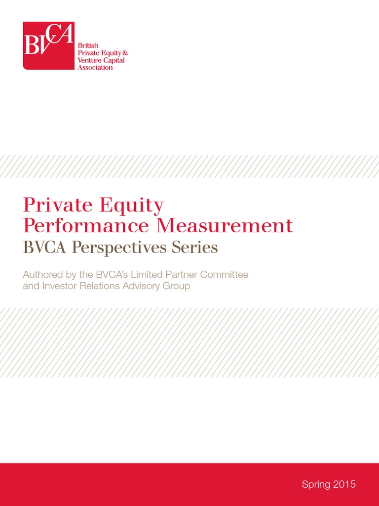 Private Equity Performance Measurement Multiples PDF | PDF | Internal ...