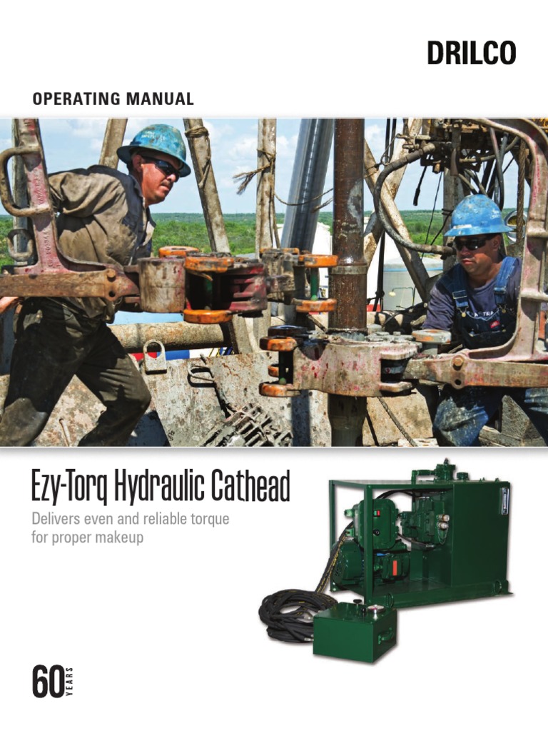 Ezy Torq Operating Manual | PDF | Pump | Valve