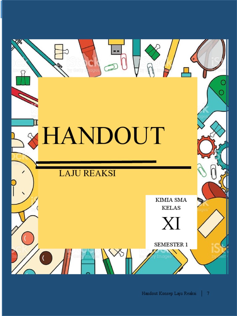 Bahan Ajar Laju Reaksi | PDF