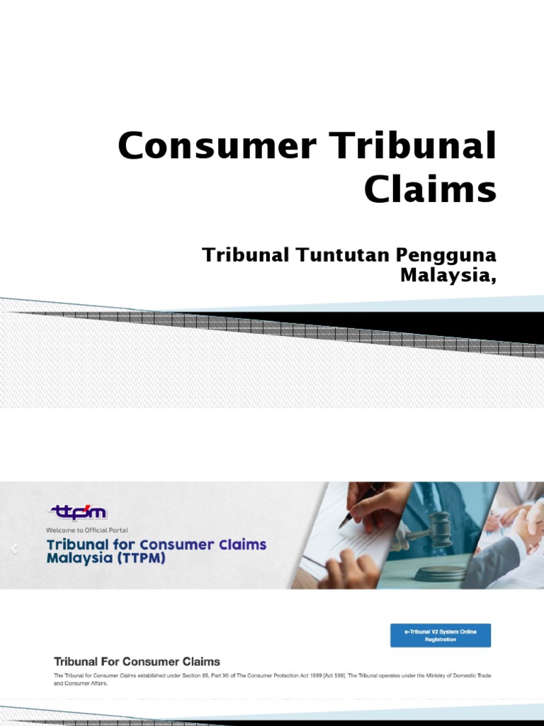 Consumer Tribunal Claims | PDF | Tribunal | Magistrate