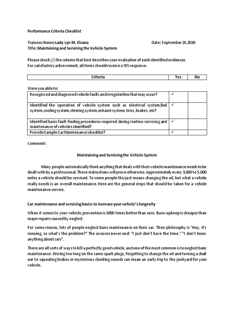 Lady Lyn M. Elcano Task 3final | PDF | Headlamp | Transmission (Mechanics)