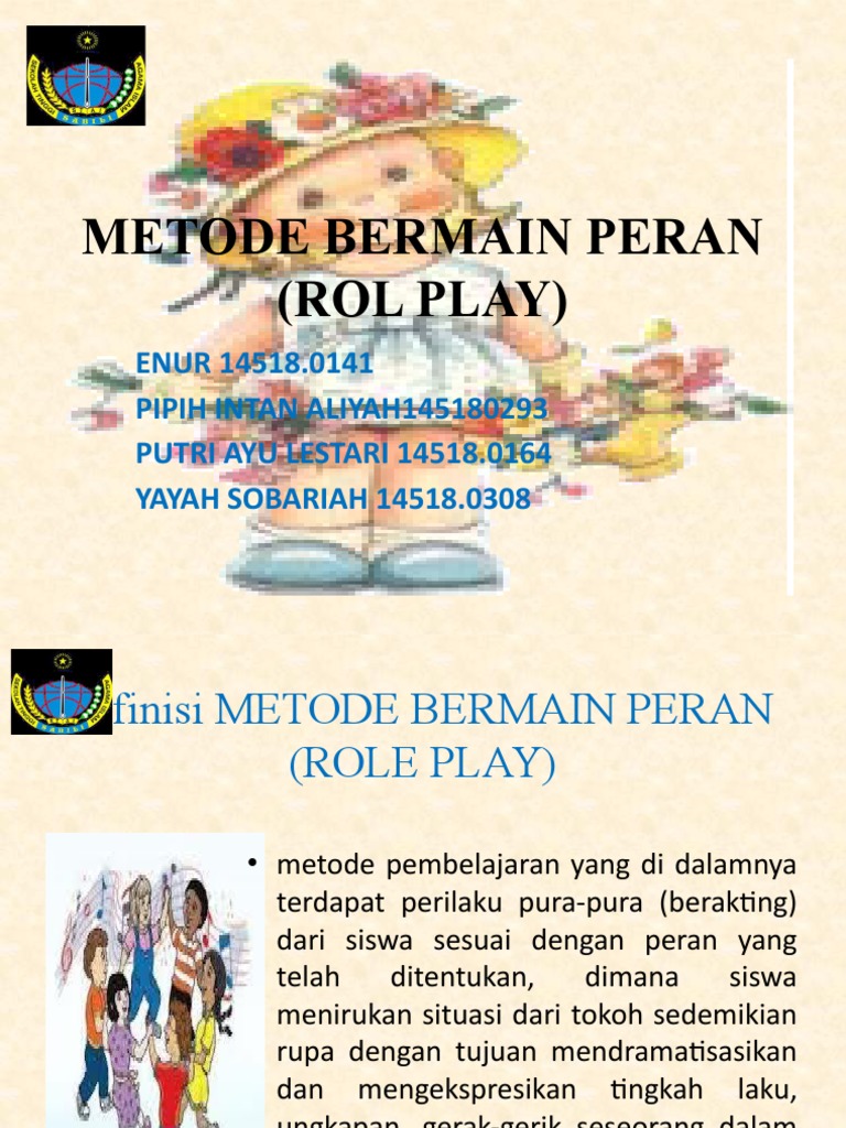 Metode Bermain Peran | PDF | Karier & Perkembangan