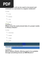 Nptel Big Data Full Assignment Solution 2021 | PDF | Apache Hadoop | Apache Spark