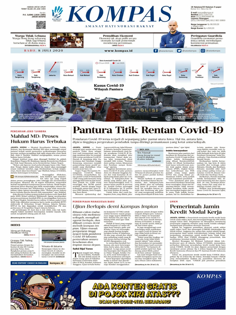 Kompas 8 Juli 2020 | PDF
