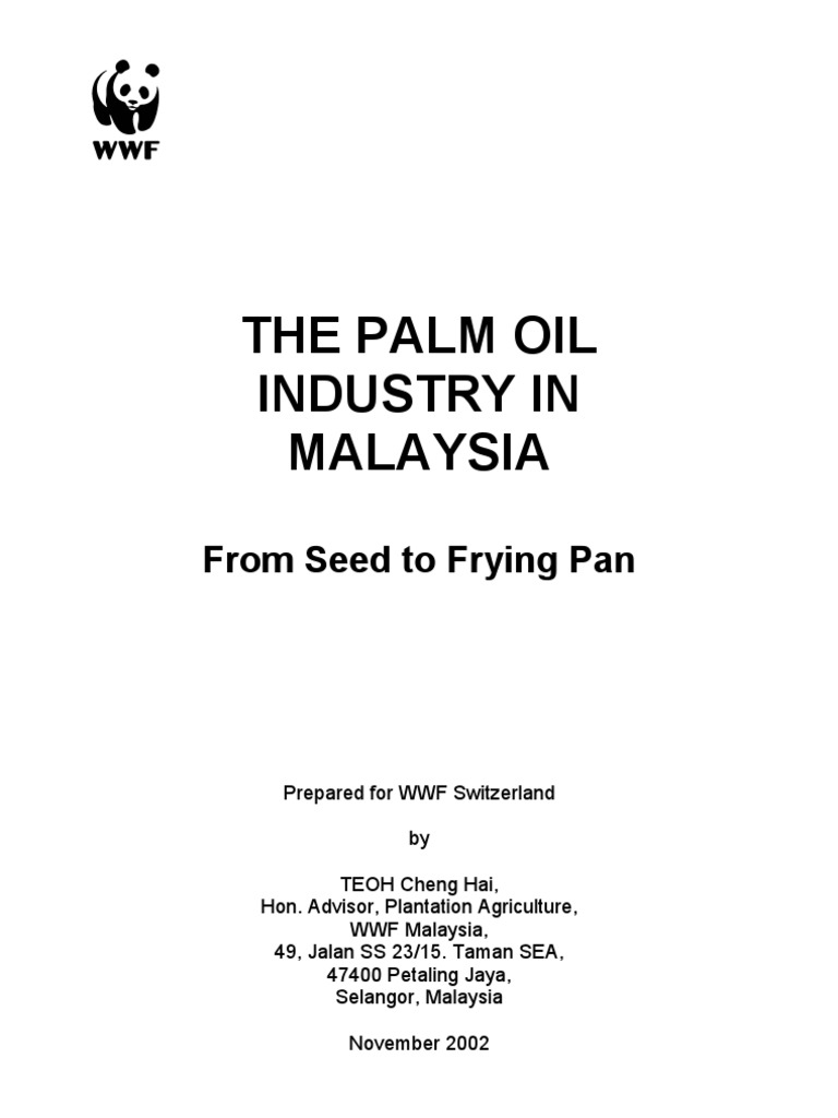 Palm Oil Information | PDF