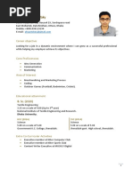 BD Jobs CV Format Guide | PDF | Bangladesh | Dhaka